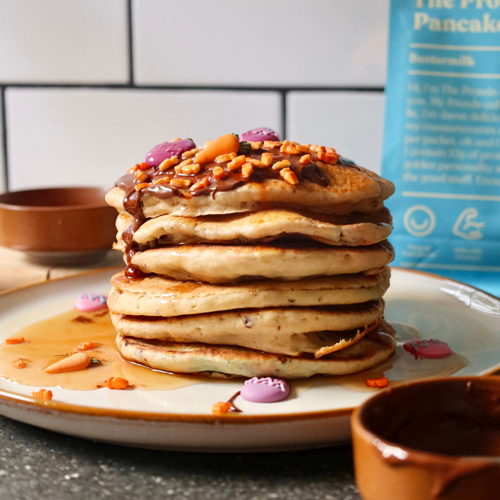 Easter Surprise Pancake Stack | The Protein Pancake