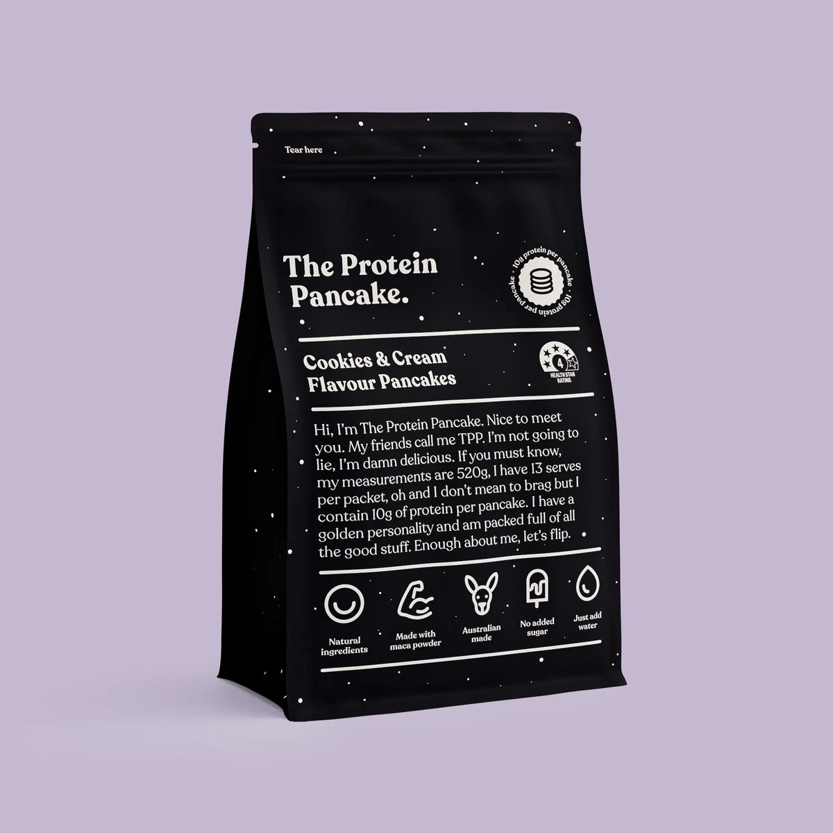 Cookies & Cream Protein Pancake Mix | The Protein Pancake
